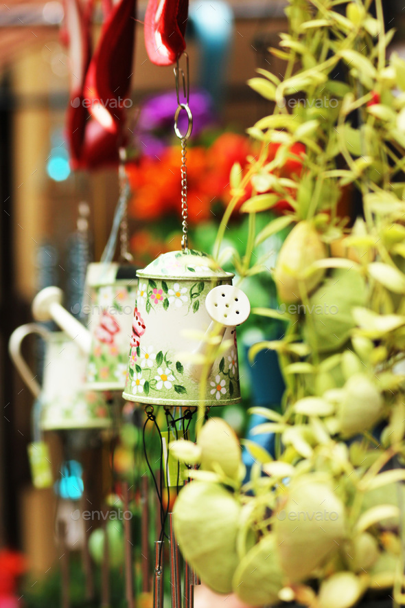 Watering Can Hang With Tree Stock Photo by puripatt | PhotoDune