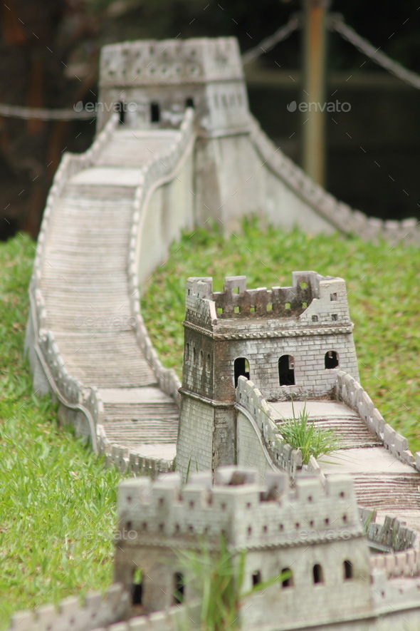 Miniature Great Wall of China Stock Photo by puripatt | PhotoDune
