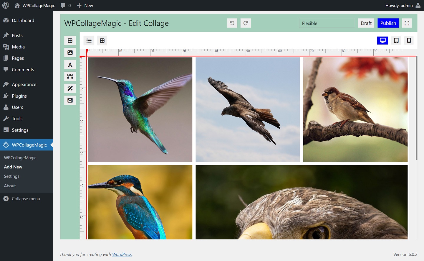WPCollageMagic - Photo Collage Builder For WordPress by andrasweb ...