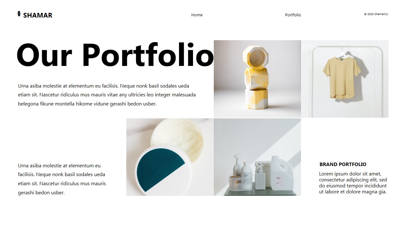 SHAMAR - Marketing Strategic Presentation Powerpoint Templates ...