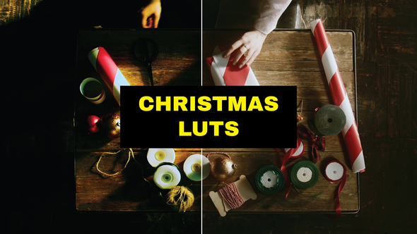 LUTs Christmas, DaVinci Resolve Templates | VideoHive