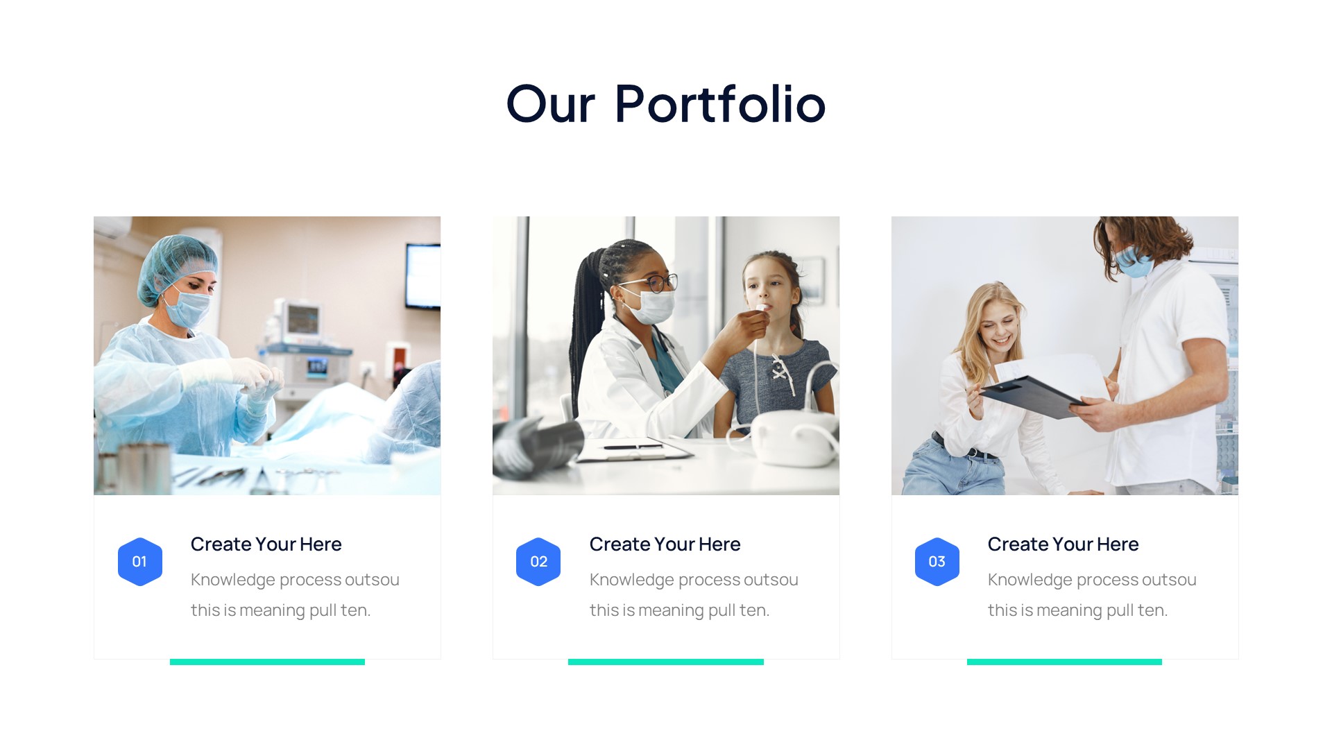 Polyclinic - Medical Clinic PowerPoint Template, Presentation Templates