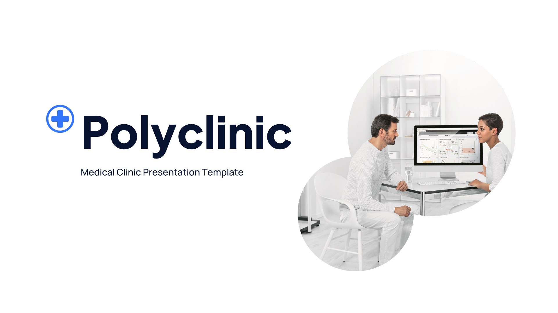 Polyclinic - Medical Clinic Google Slides Template, Presentation Templates