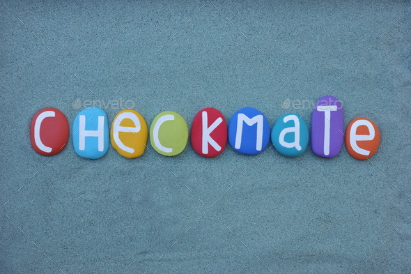 Checkmate, concept of strategy and competition, chess game and life ...