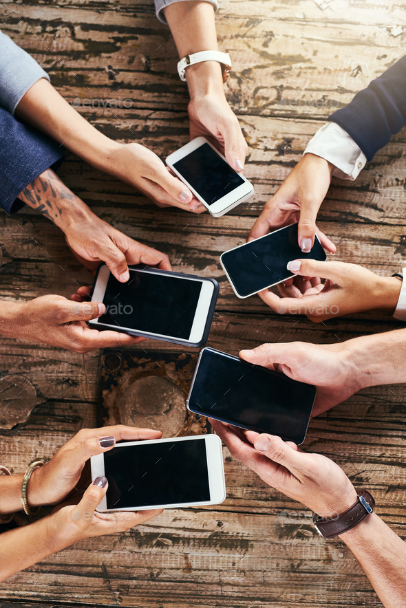 This is the age of communication Stock Photo by YuriArcursPeopleimages