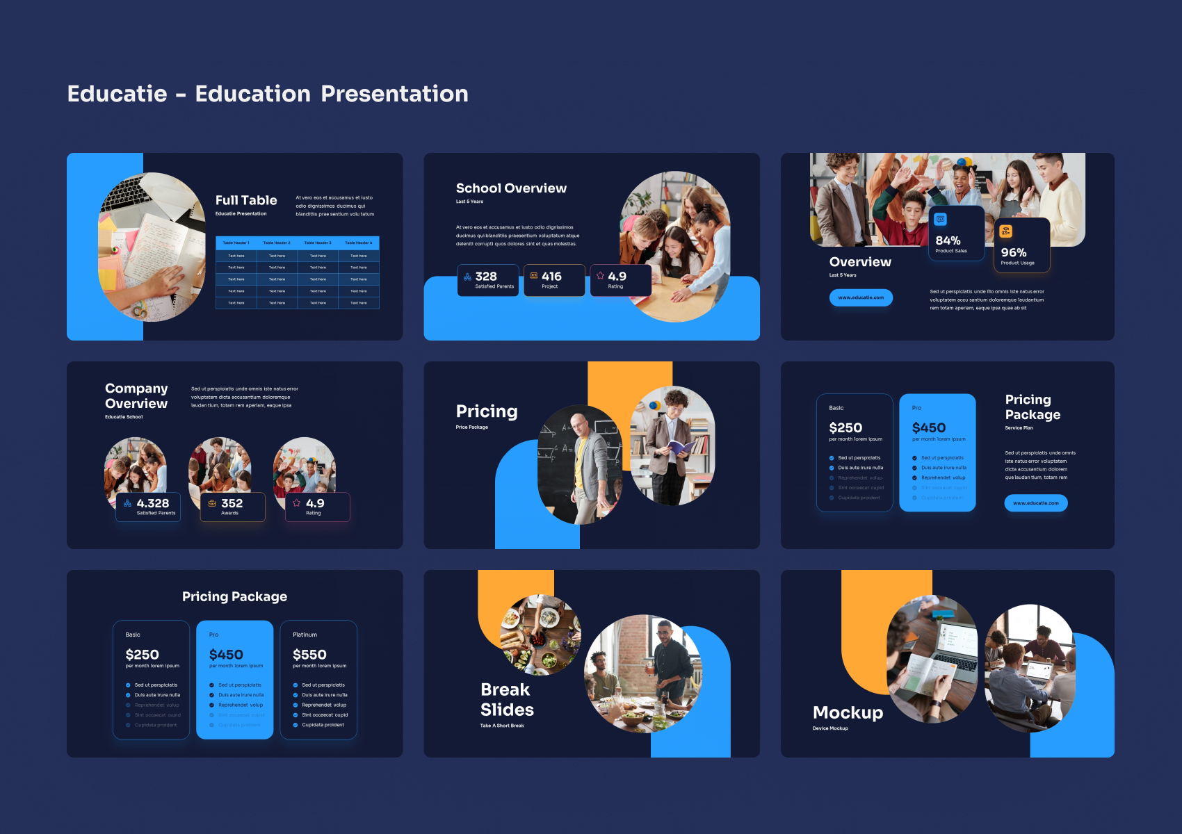 Education PowerPoint Bundle Vol. 1, Presentation Templates | GraphicRiver
