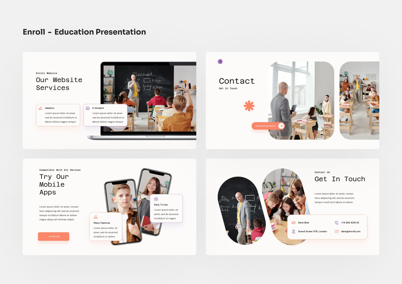 Education PowerPoint Bundle Vol. 1 by kreevstudio | GraphicRiver