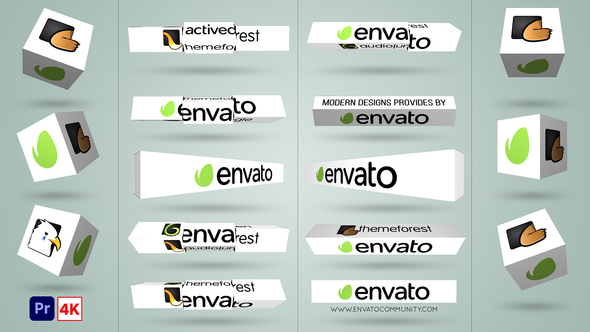 3D Text & Logo Boxes by doomodesigns | VideoHive