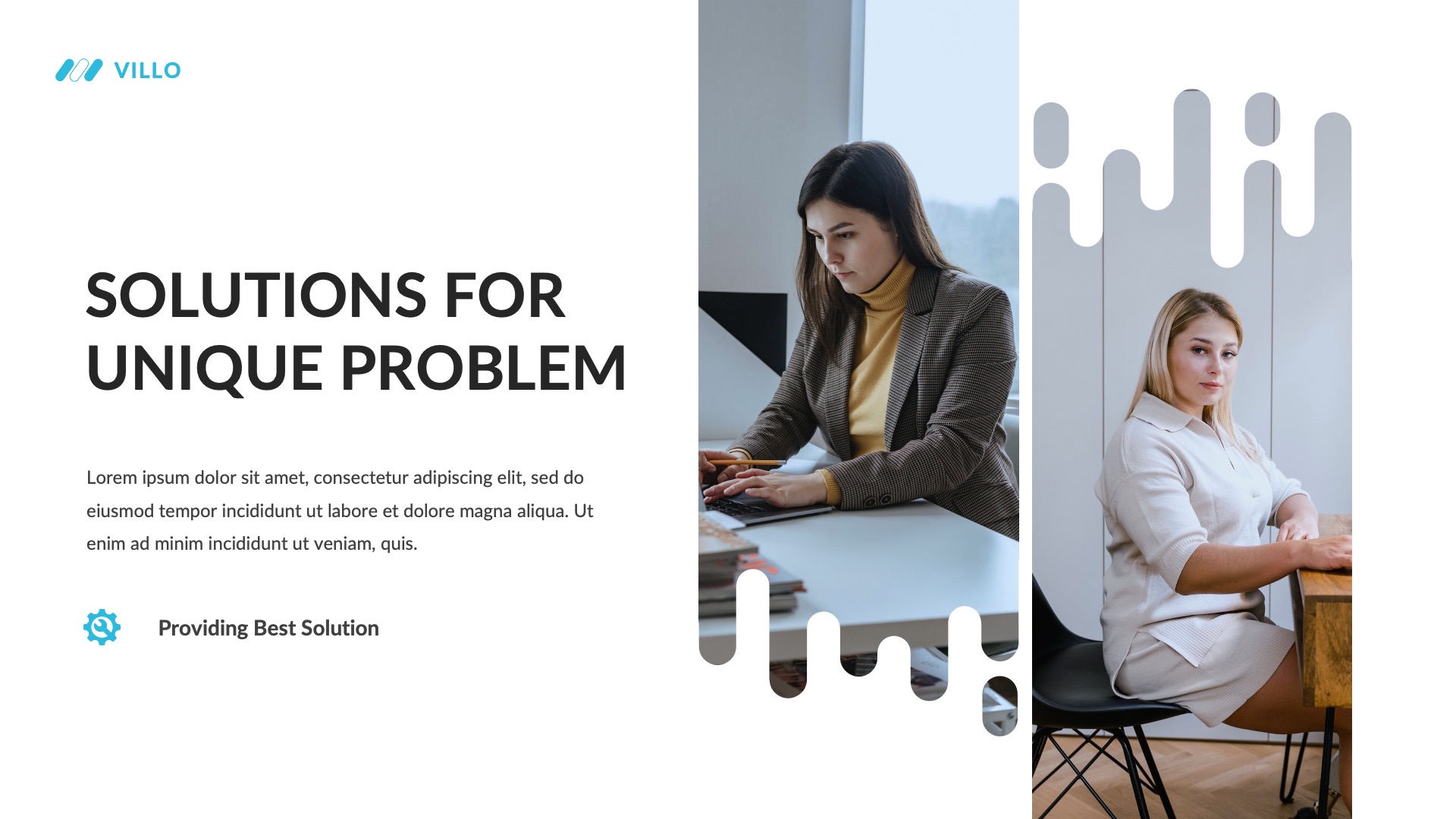 Villo - Marketing Proposal Presentation PowerPoint, Presentation Templates