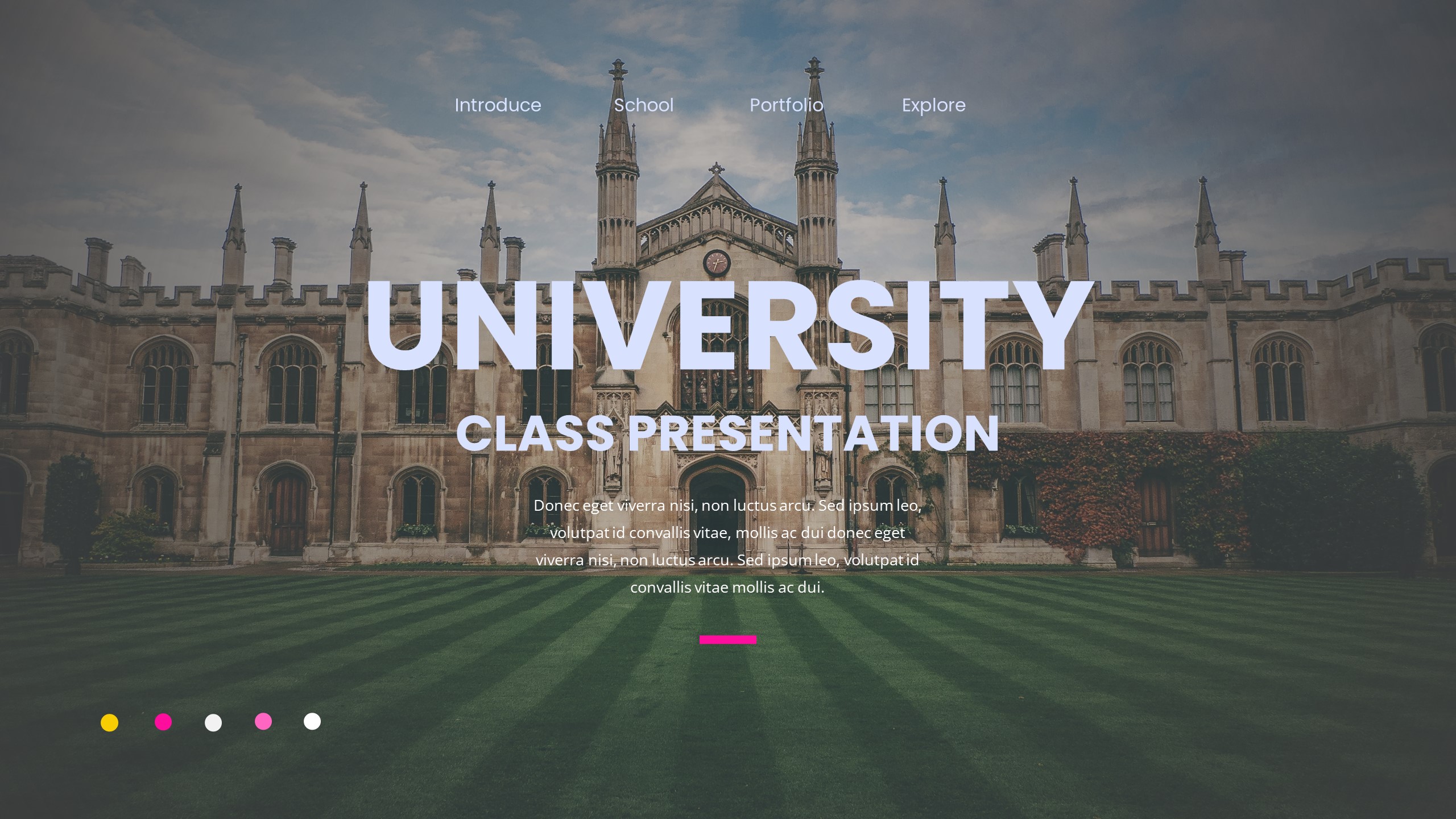 University Slides - Google Slides Presentation Template, Presentation ...