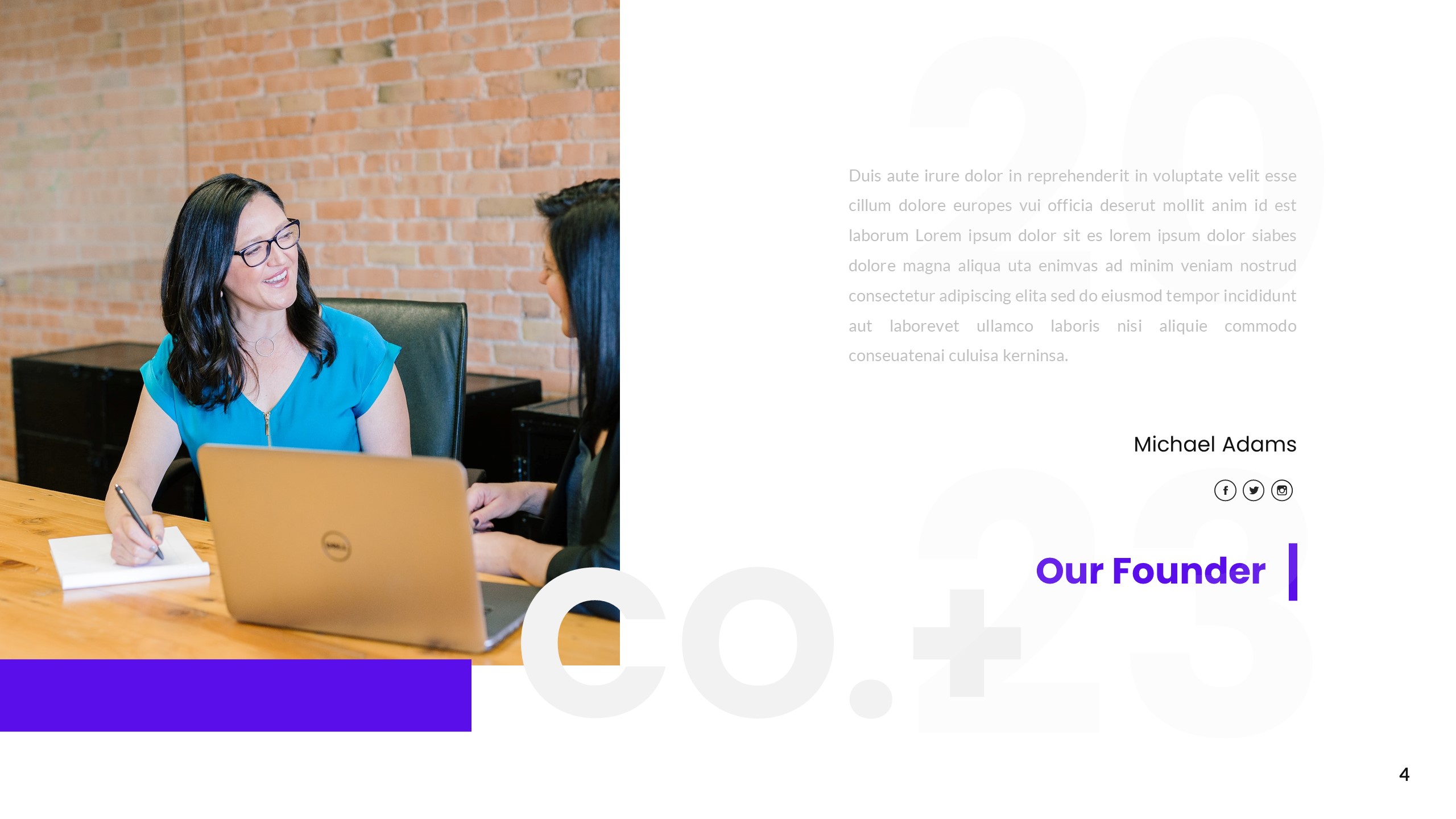 Corporate Plus - Google Slides Presentation Template, Presentation ...