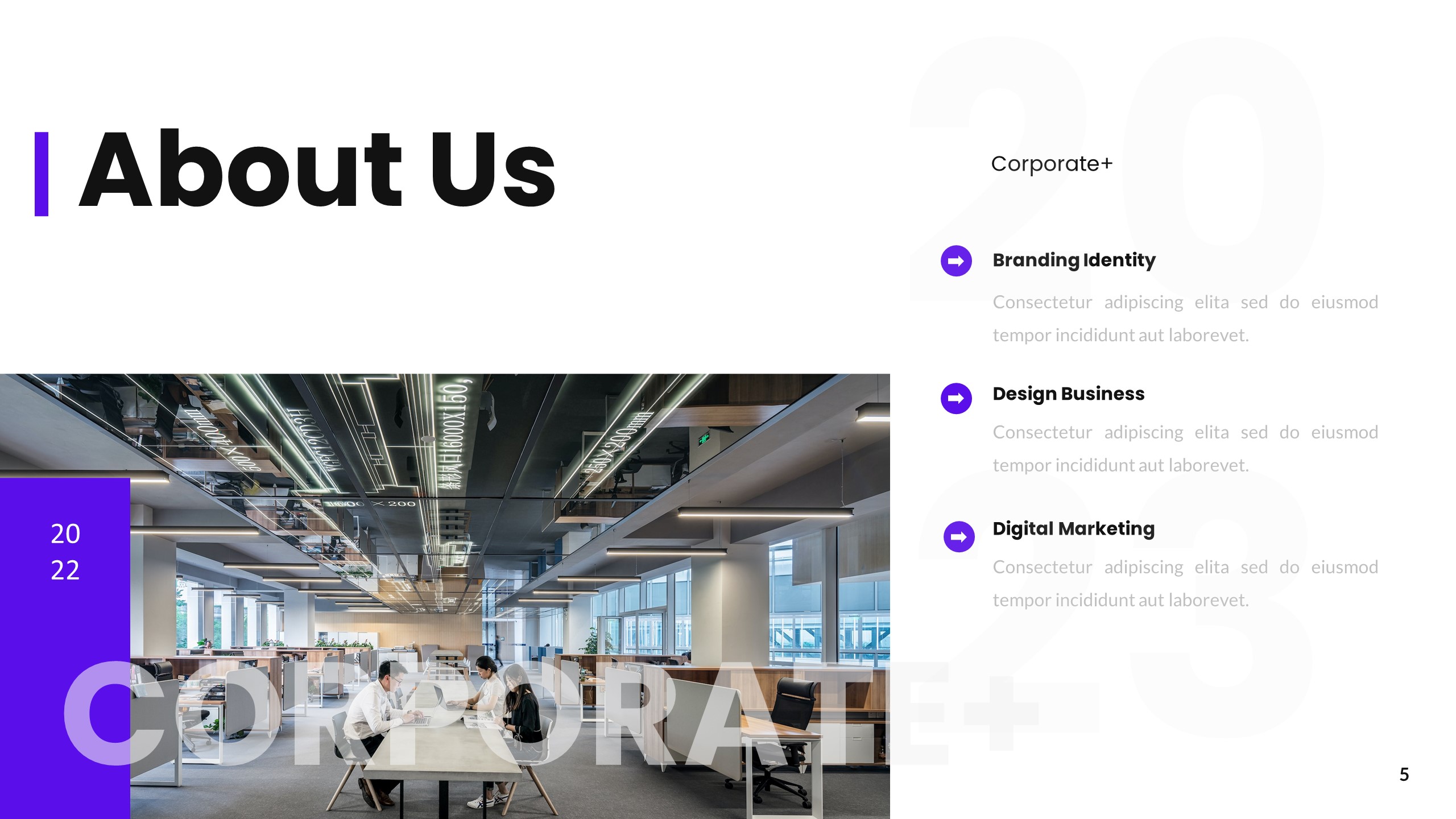 Corporate Plus - Google Slides Presentation Template, Presentation ...