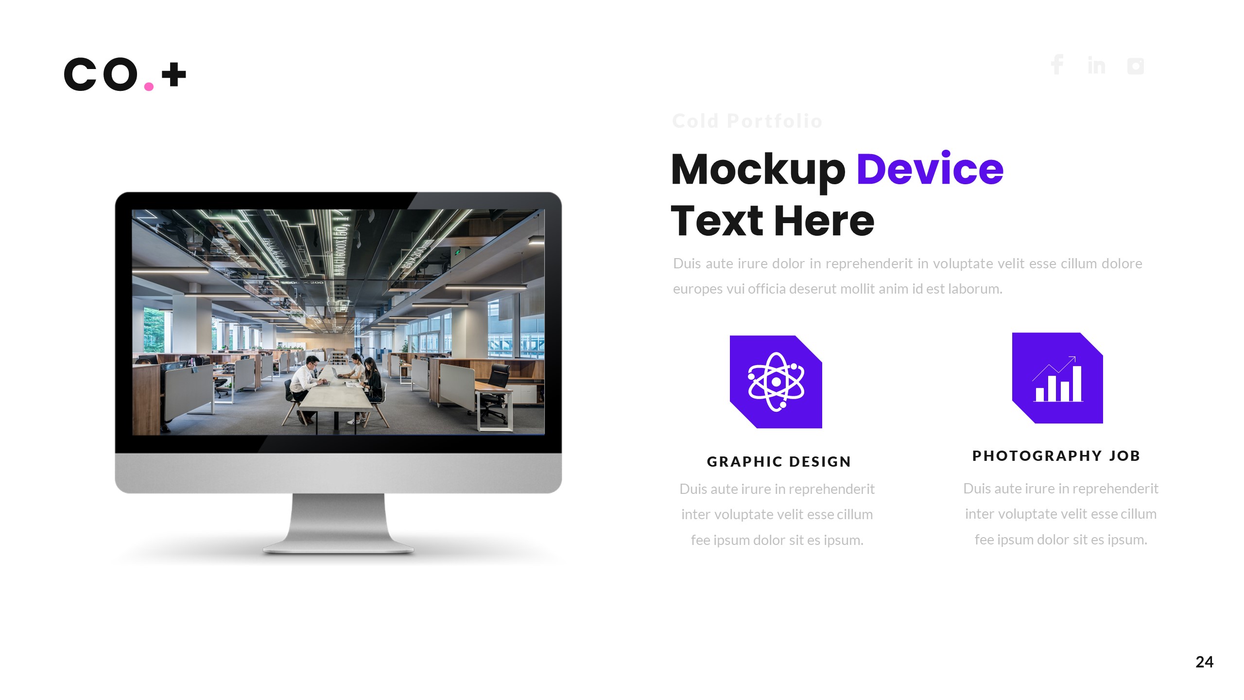 Corporate Plus - Google Slides Presentation Template, Presentation ...