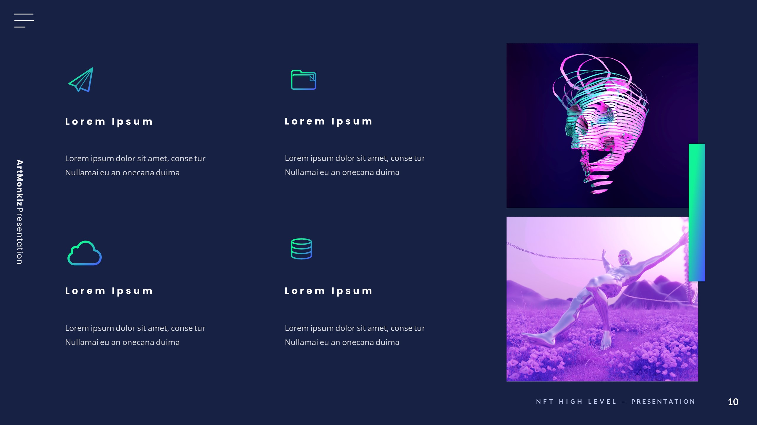 NFT High Level - Google Slides Presentation Template, Presentation ...