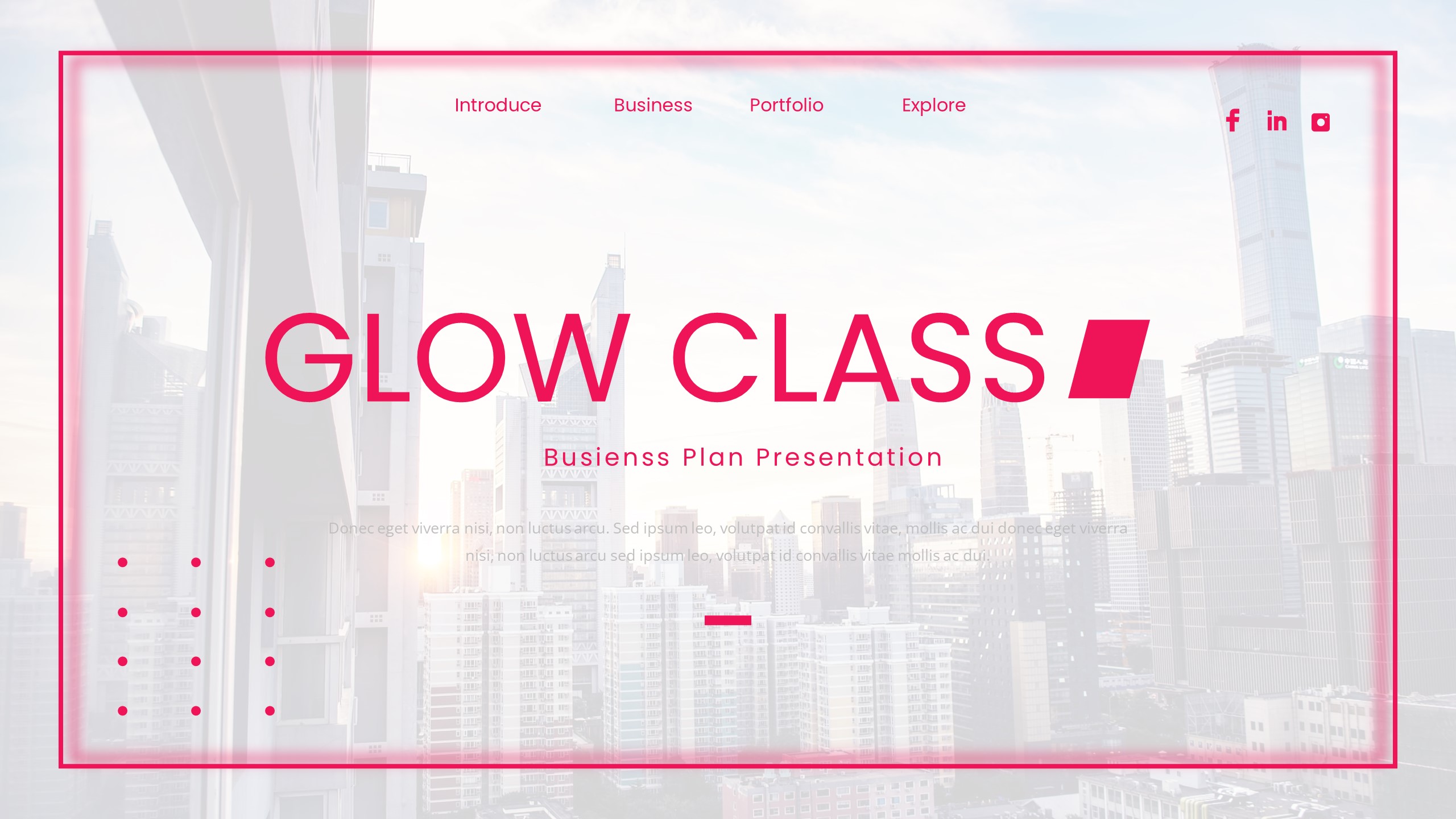 Glow Class - Google Slides Presentation Template by ArtMonkiz ...