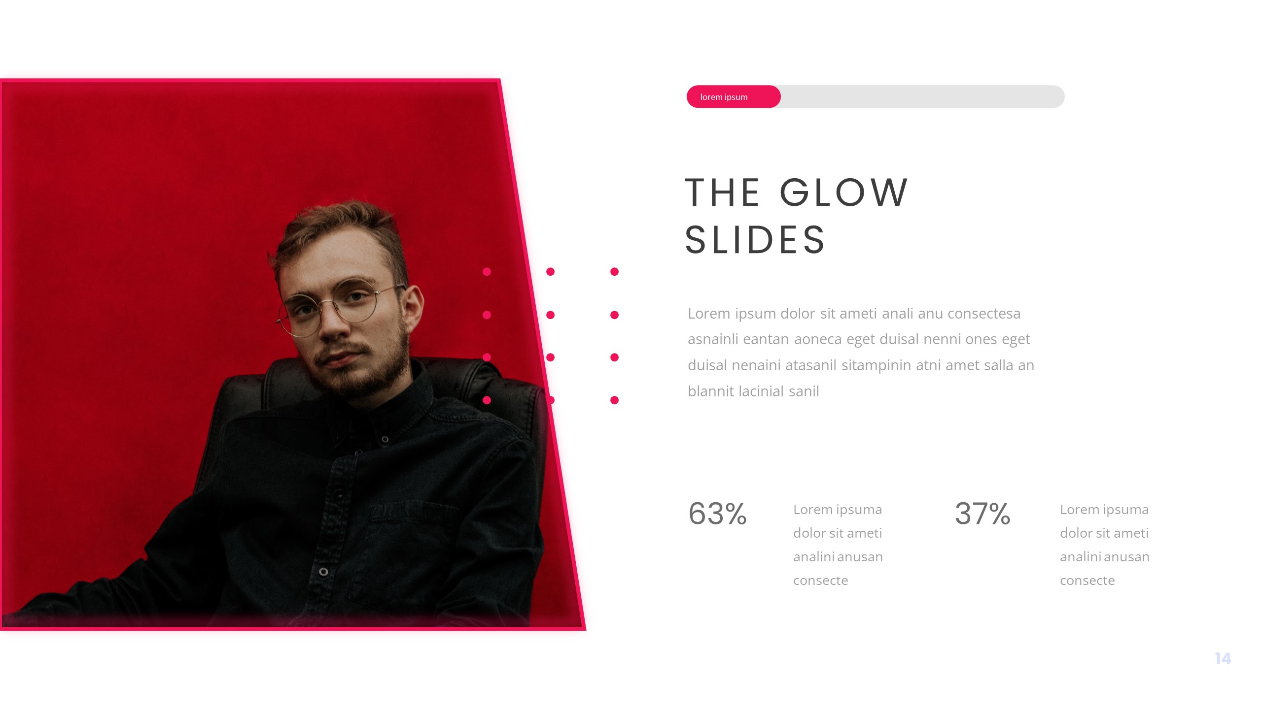 Glow Class - Google Slides Presentation Template, Presentation Templates