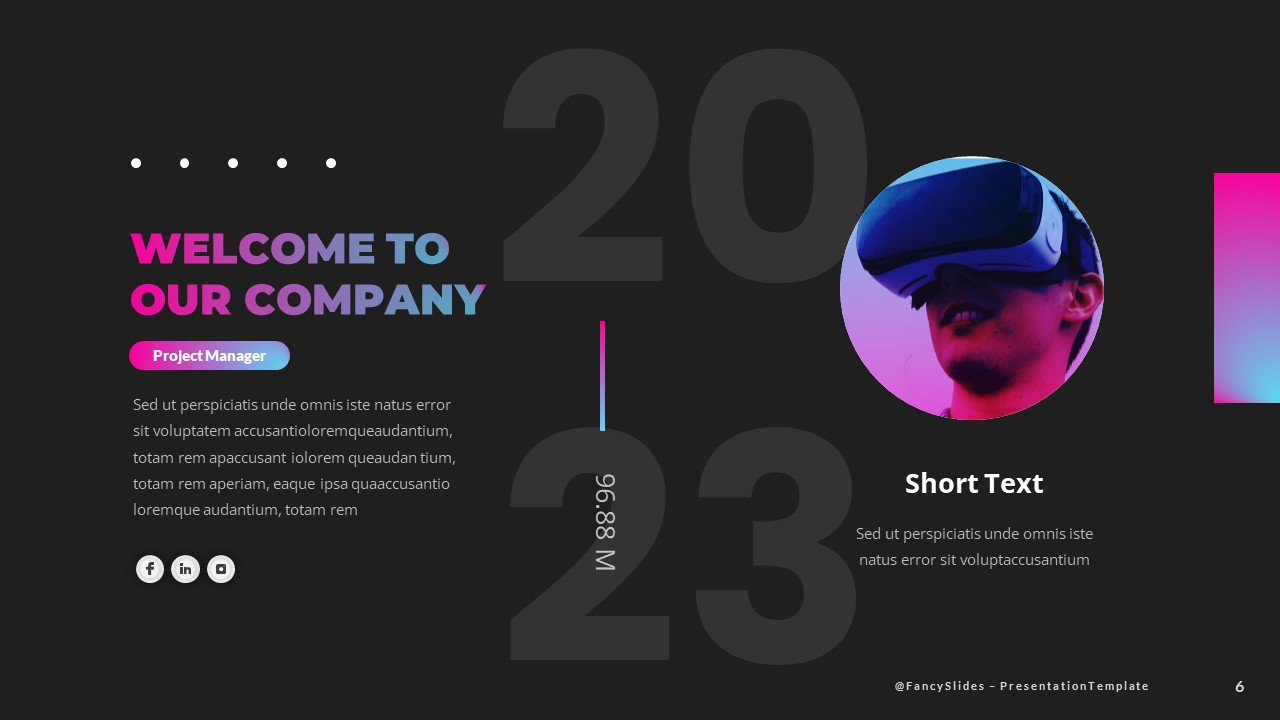 Fancy - Google Slides Presentation Template, Presentation Templates