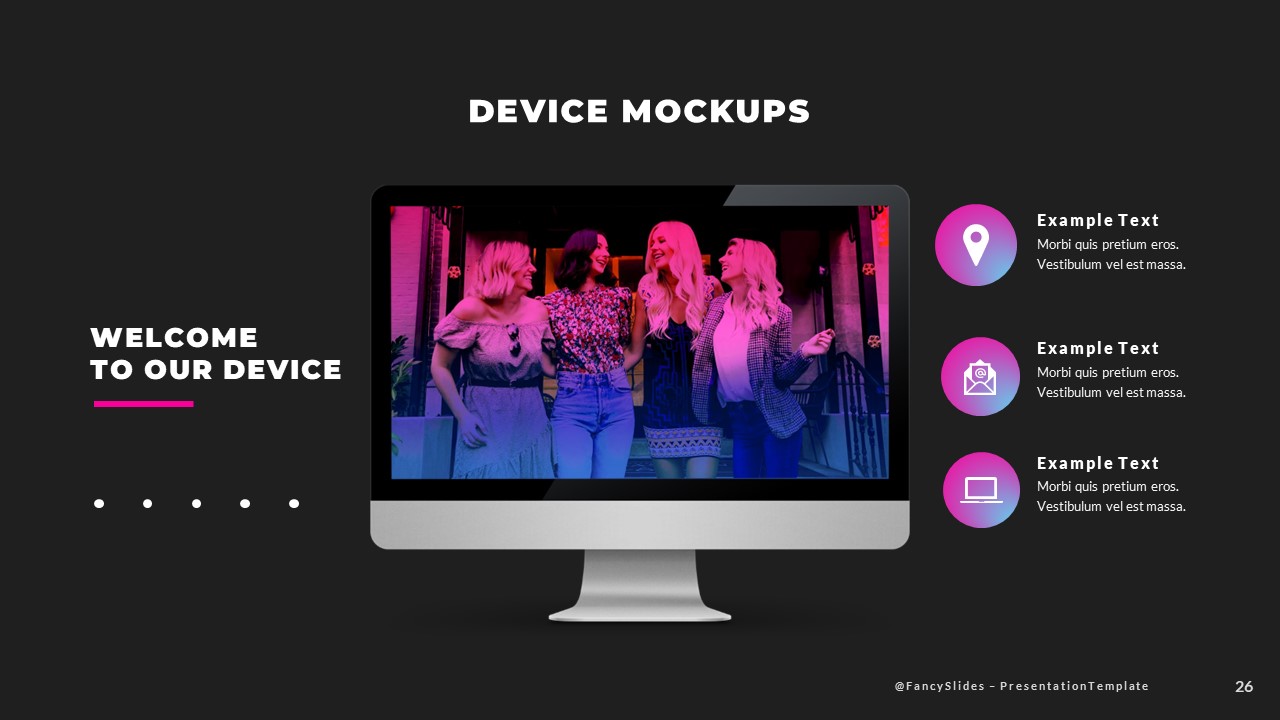Fancy - Google Slides Presentation Template, Presentation Templates