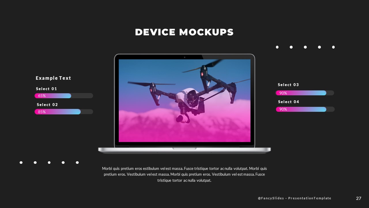 Fancy - Google Slides Presentation Template, Presentation Templates