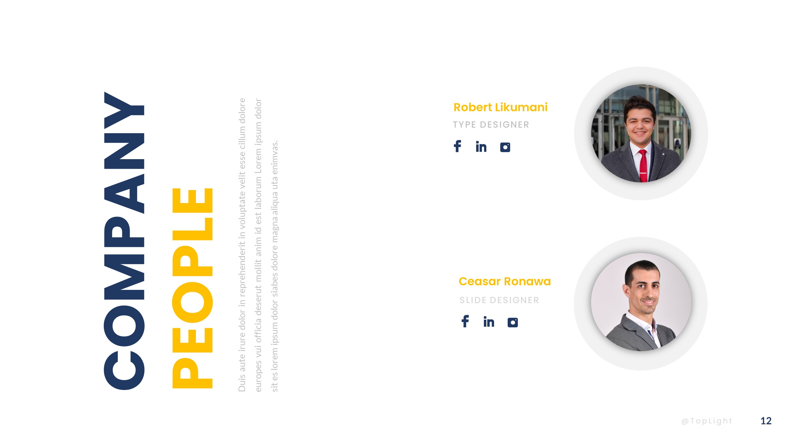 Top Light - Google Slides Presentation Template, Presentation Templates