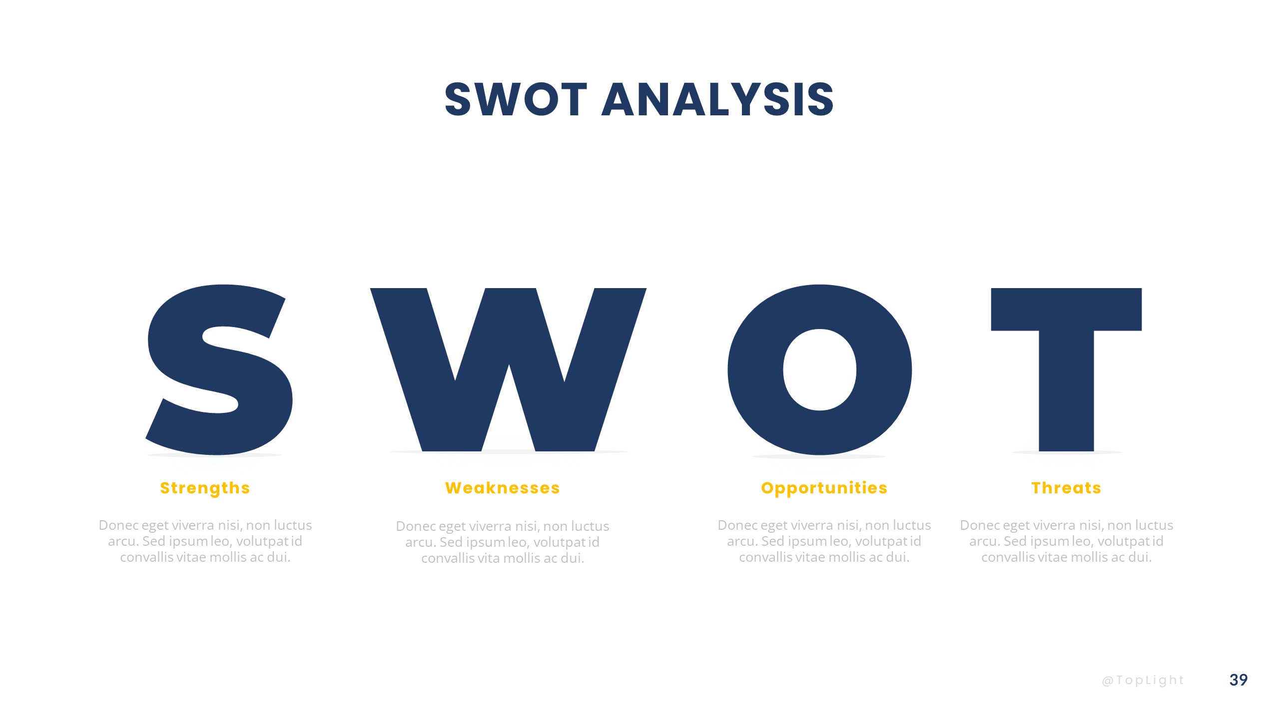 Top Light - Google Slides Presentation Template, Presentation Templates