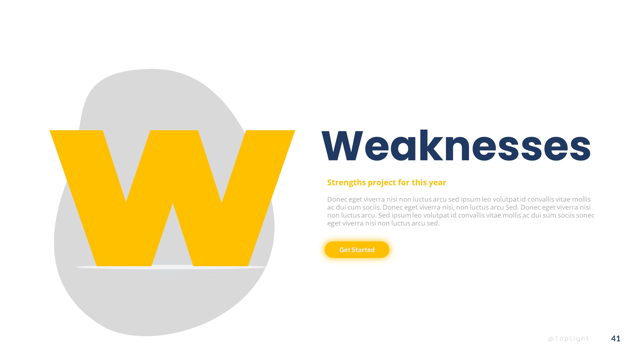 Top Light - Google Slides Presentation Template, Presentation Templates