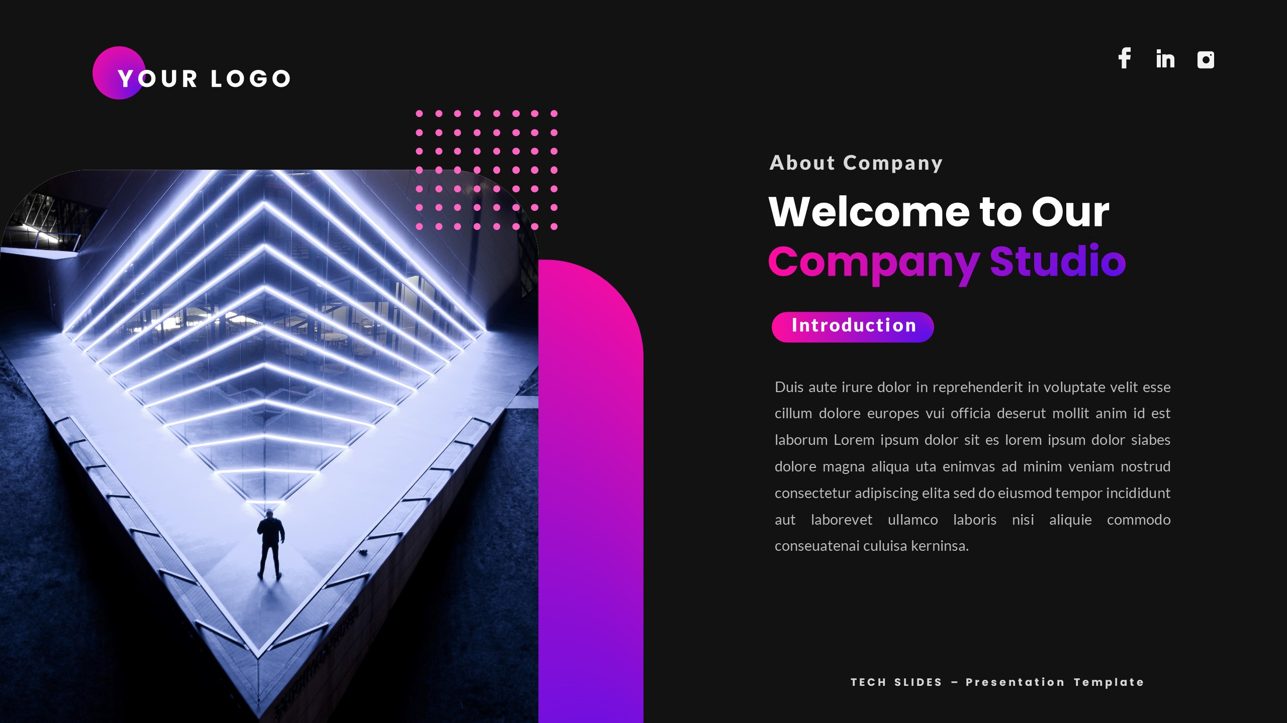 Tech Slides - Google Slides Presentation Template, Presentation Templates