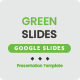 Green - Google Slides Presentation Template, Presentation Templates