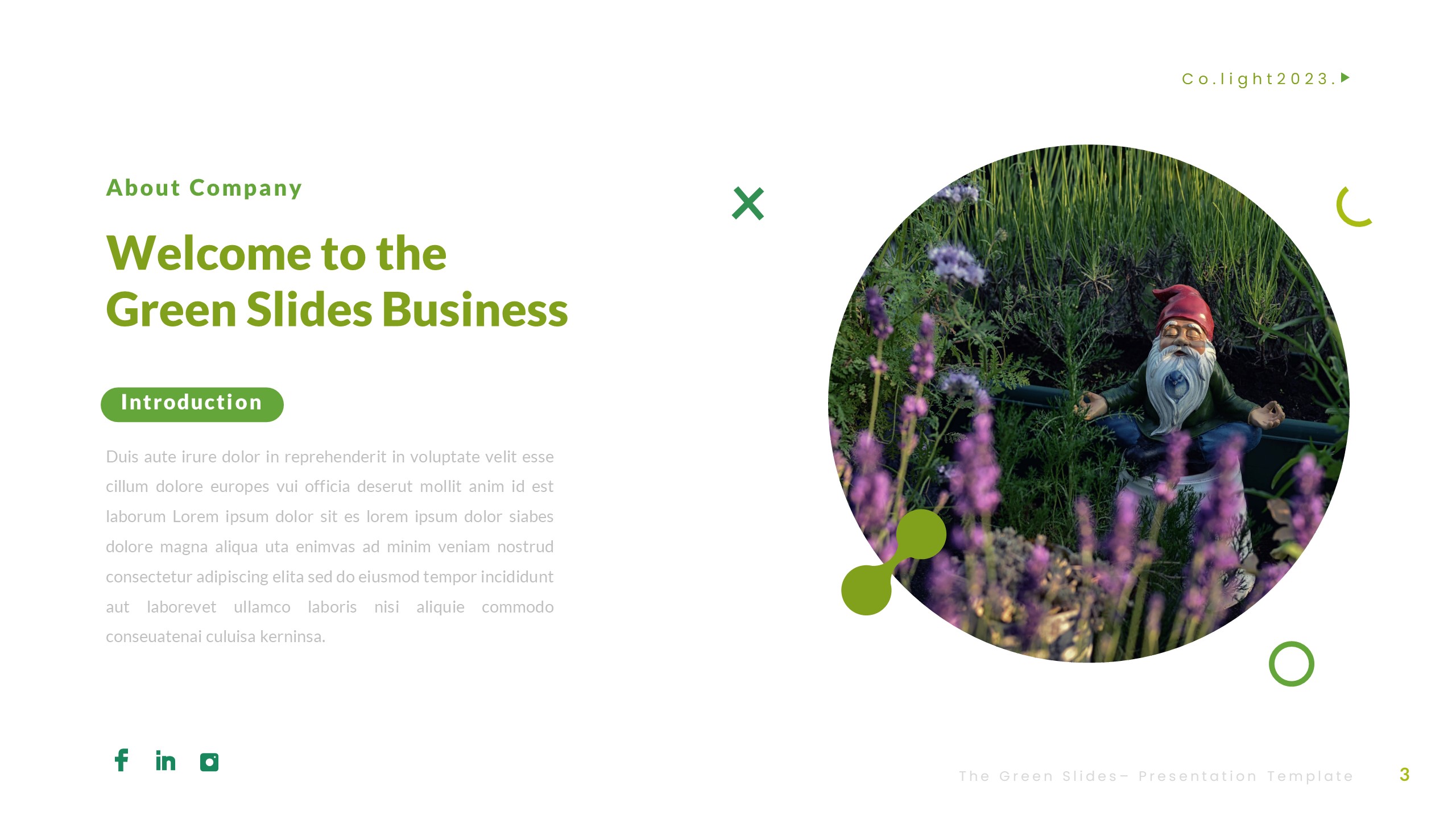 Green - Google Slides Presentation Template, Presentation Templates