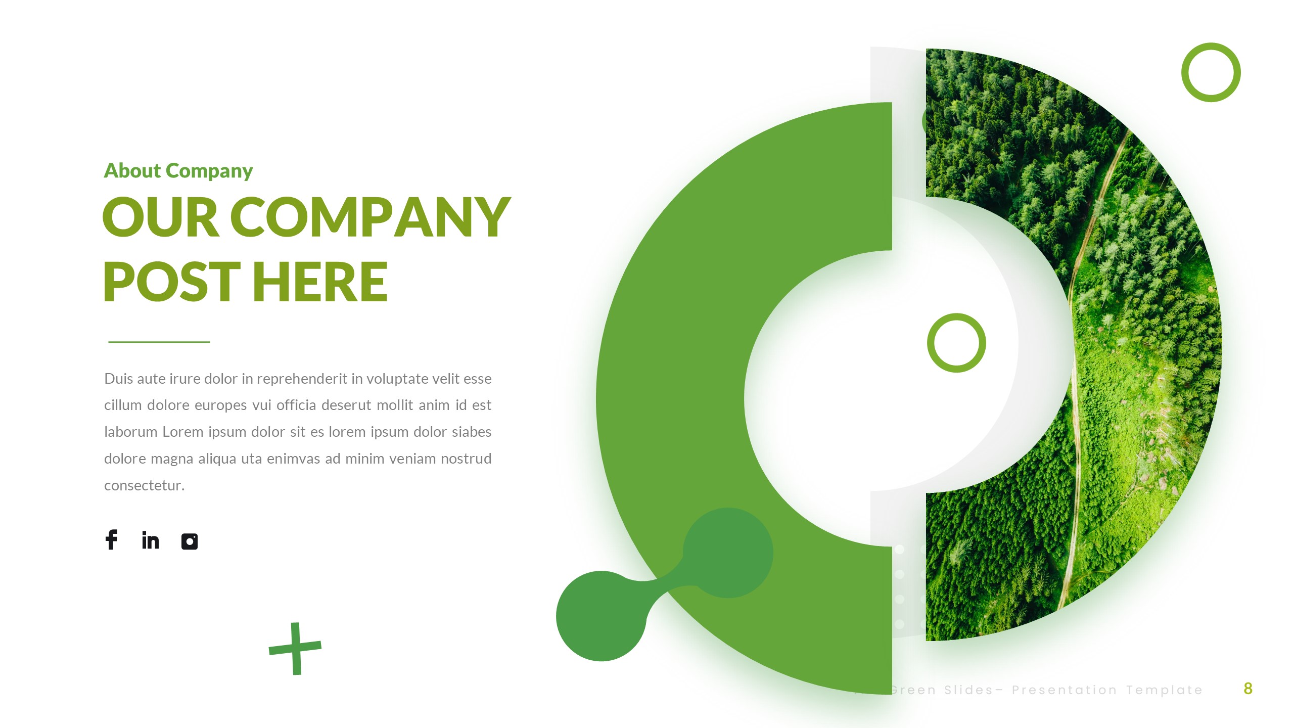 Green - Google Slides Presentation Template, Presentation Templates