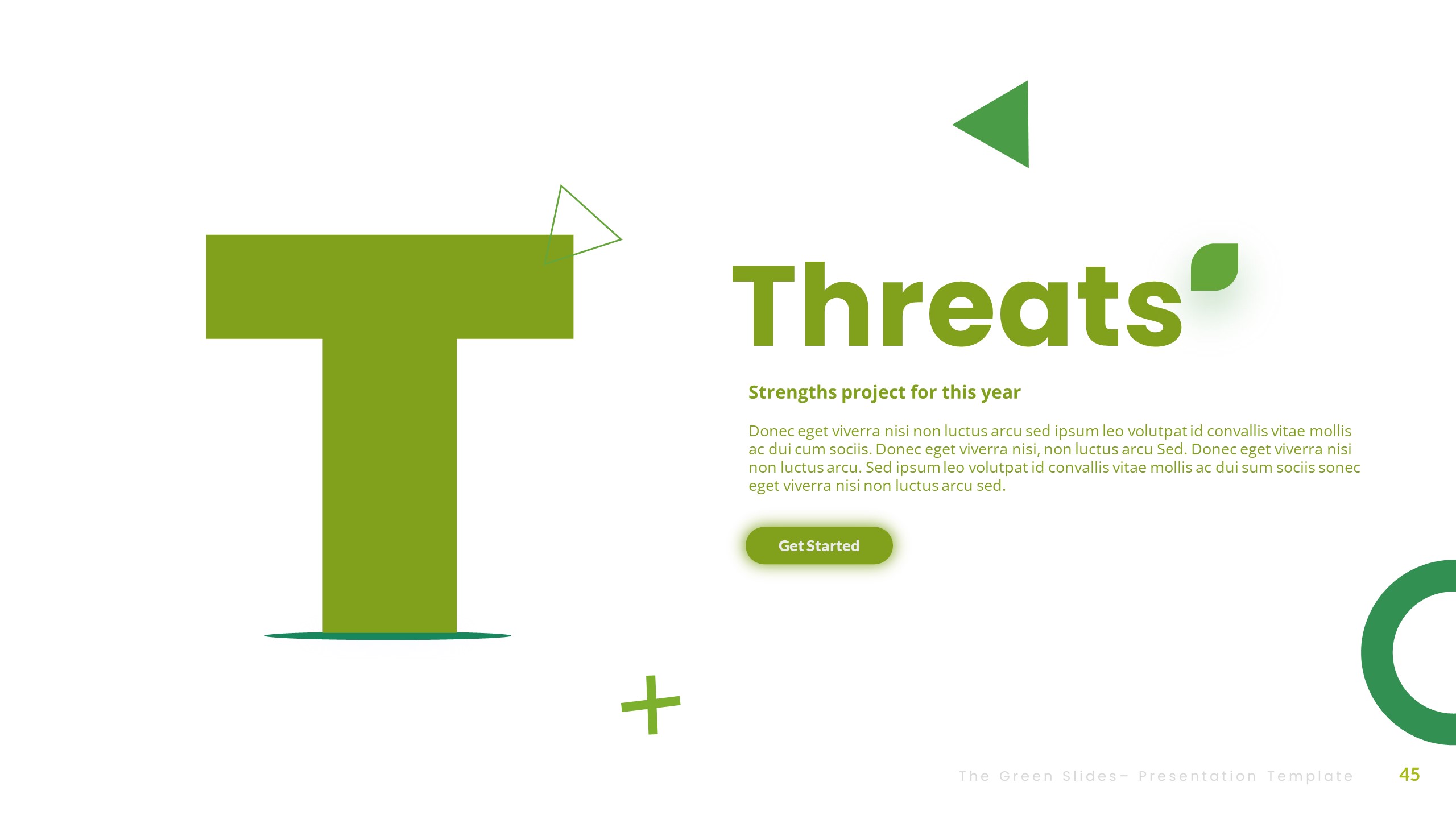 Green - Google Slides Presentation Template, Presentation Templates