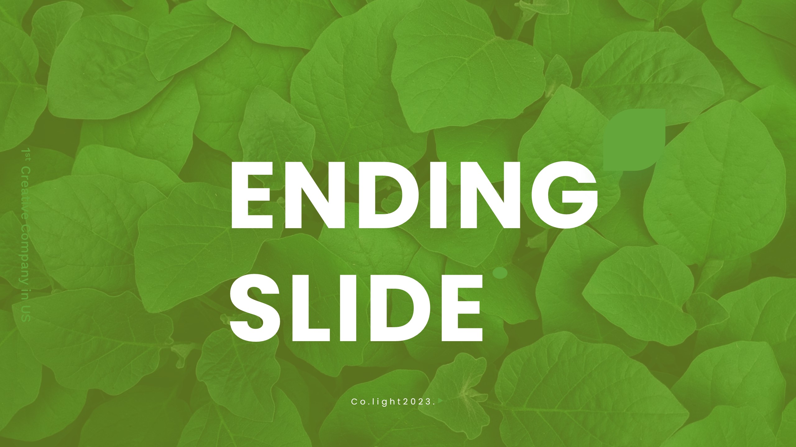 Green - Google Slides Presentation Template, Presentation Templates