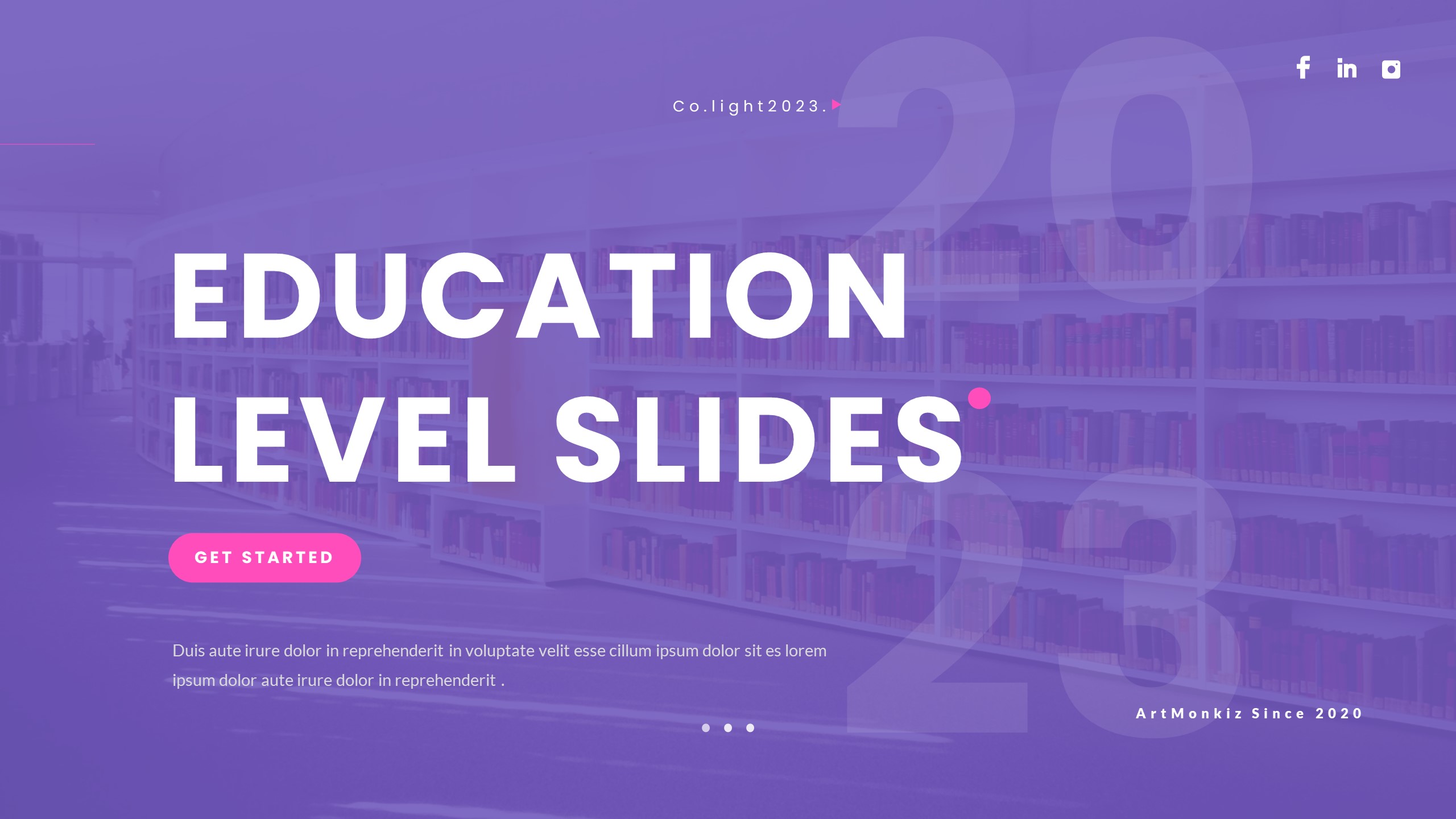 Education Level - Google Slides Presentation Template, Presentation ...