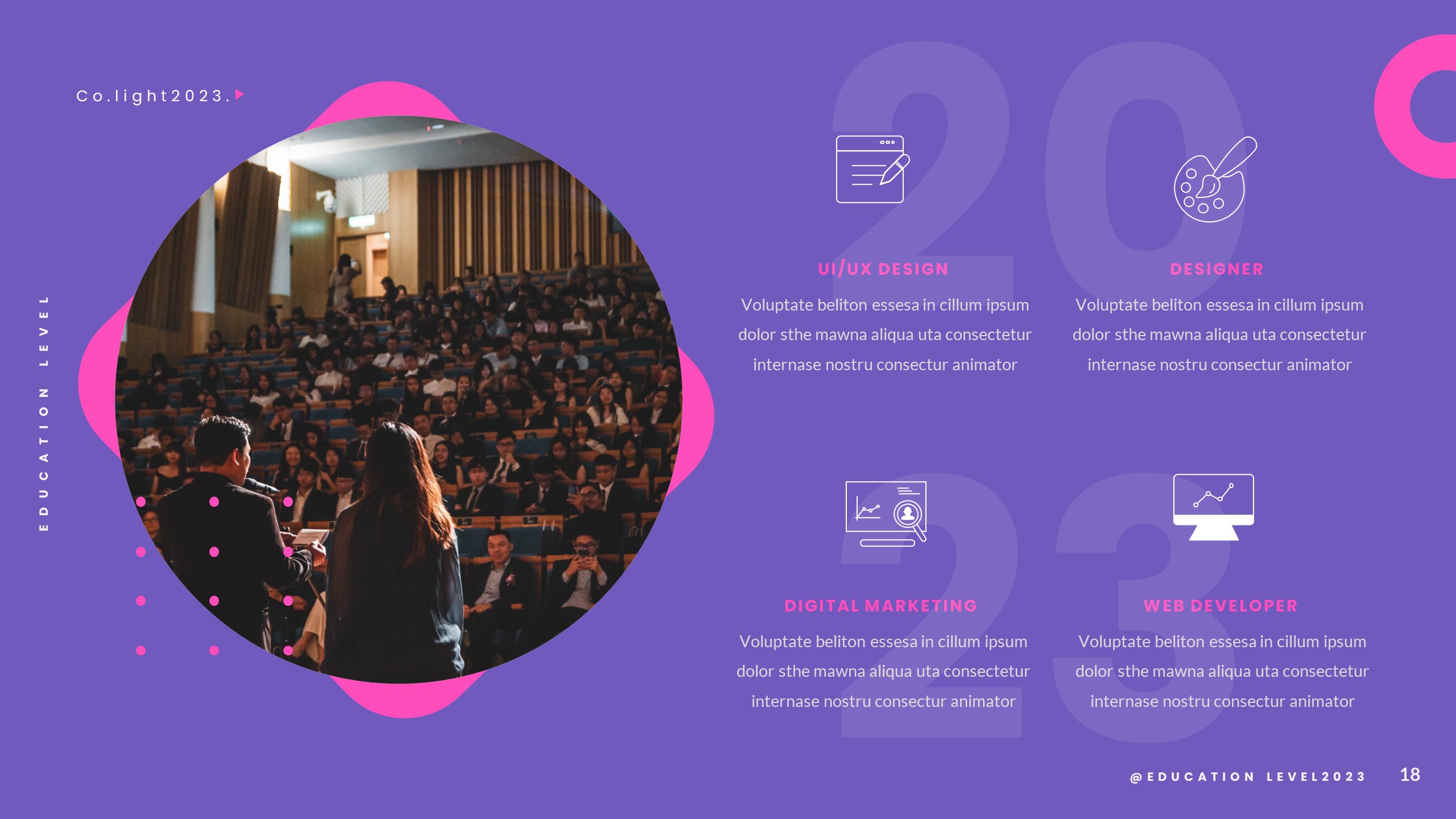 Education Level - Google Slides Presentation Template, Presentation ...