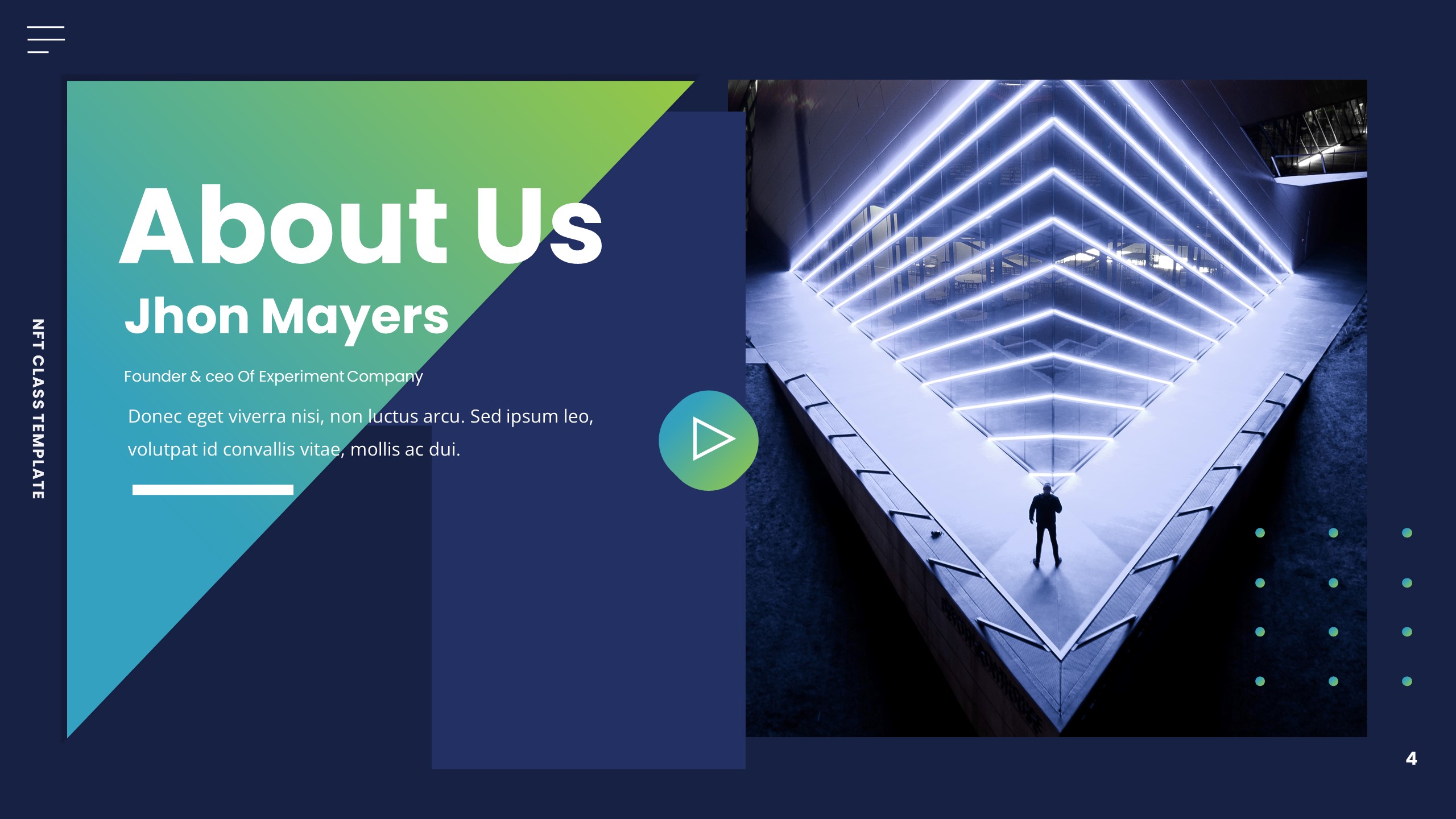 NFT Class - Google Slides Presentation Template, Presentation Templates