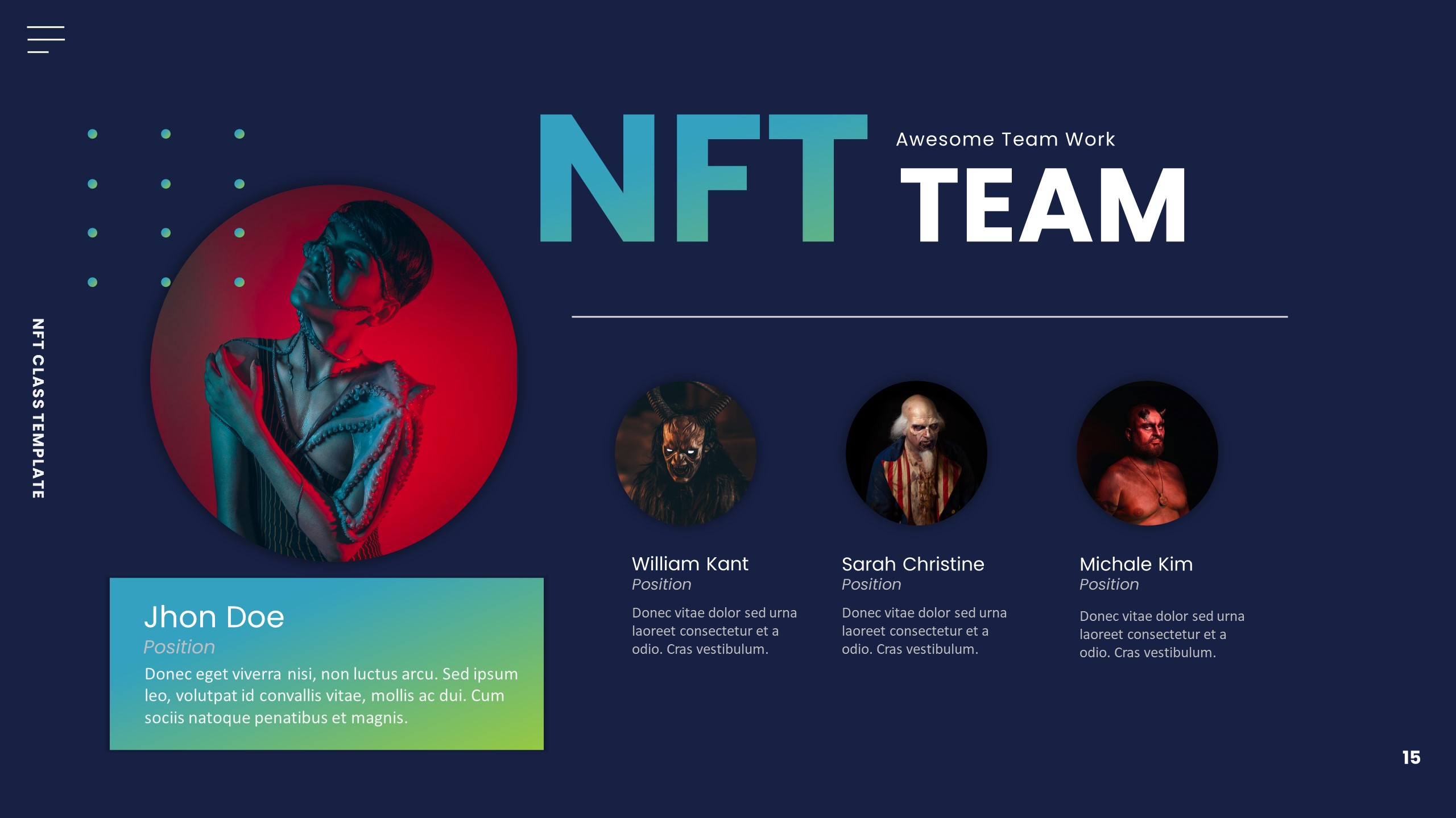 NFT Class - Google Slides Presentation Template by ArtMonkiz | GraphicRiver