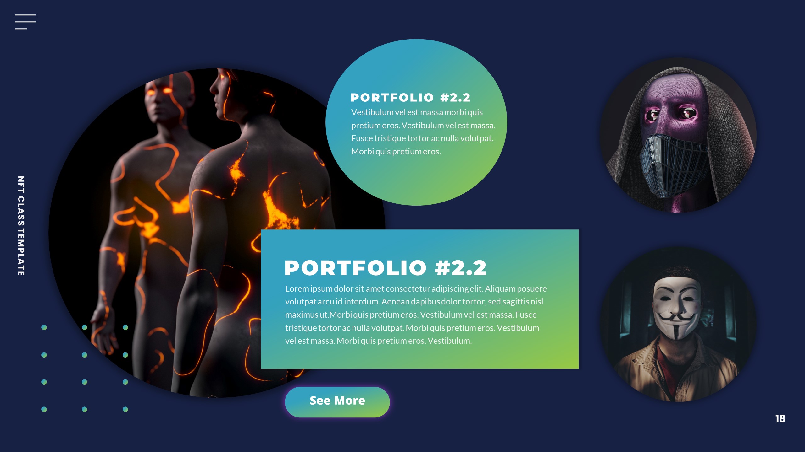 NFT Class - Google Slides Presentation Template by ArtMonkiz | GraphicRiver