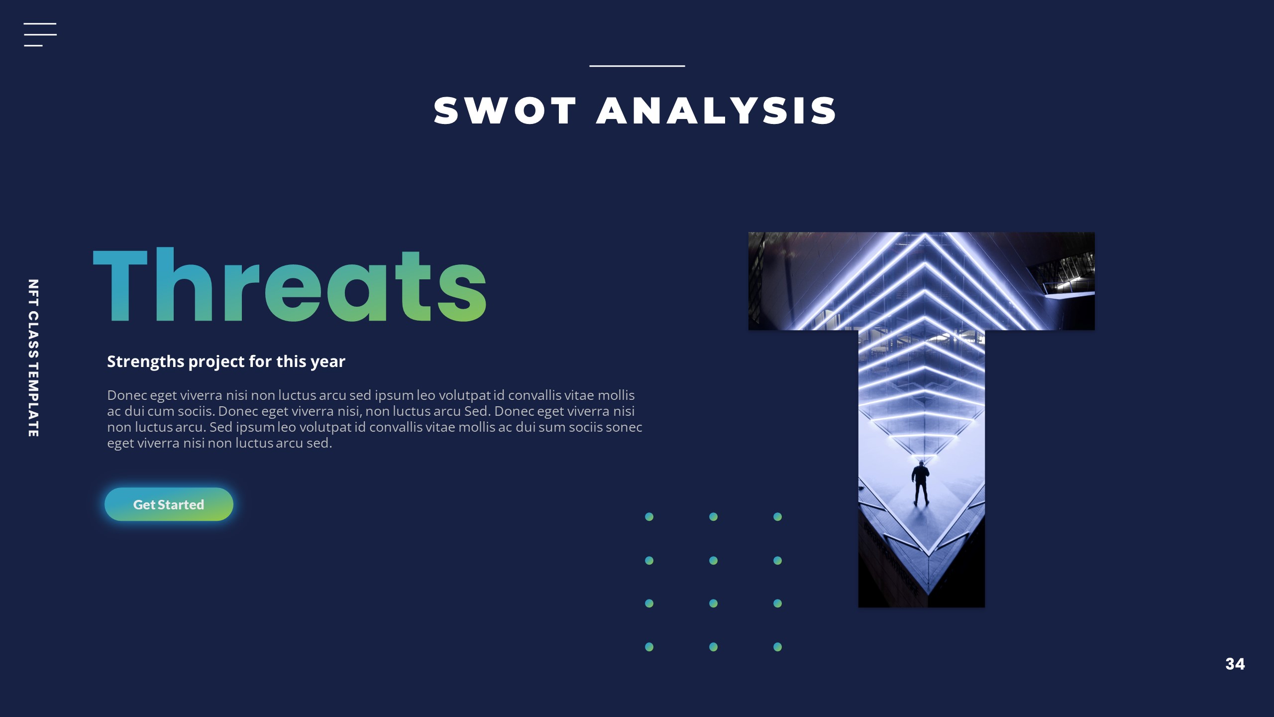 NFT Class - Google Slides Presentation Template, Presentation Templates