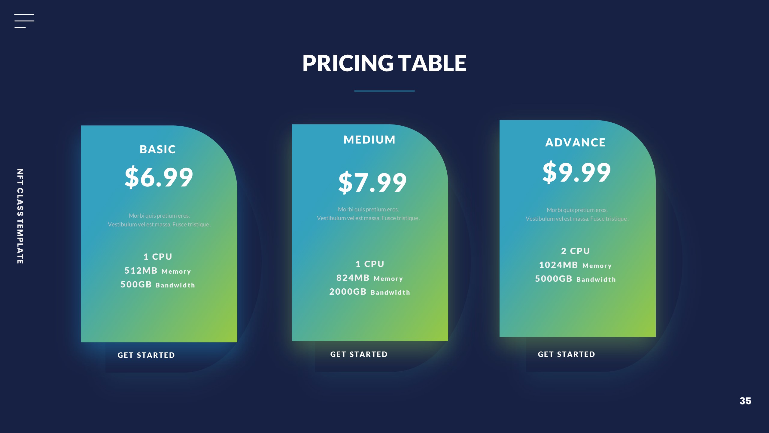 NFT Class - Google Slides Presentation Template, Presentation Templates