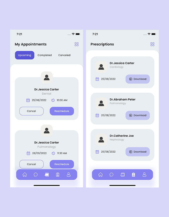 DoctorQ Flutter App UIKit by Foxburg | CodeCanyon