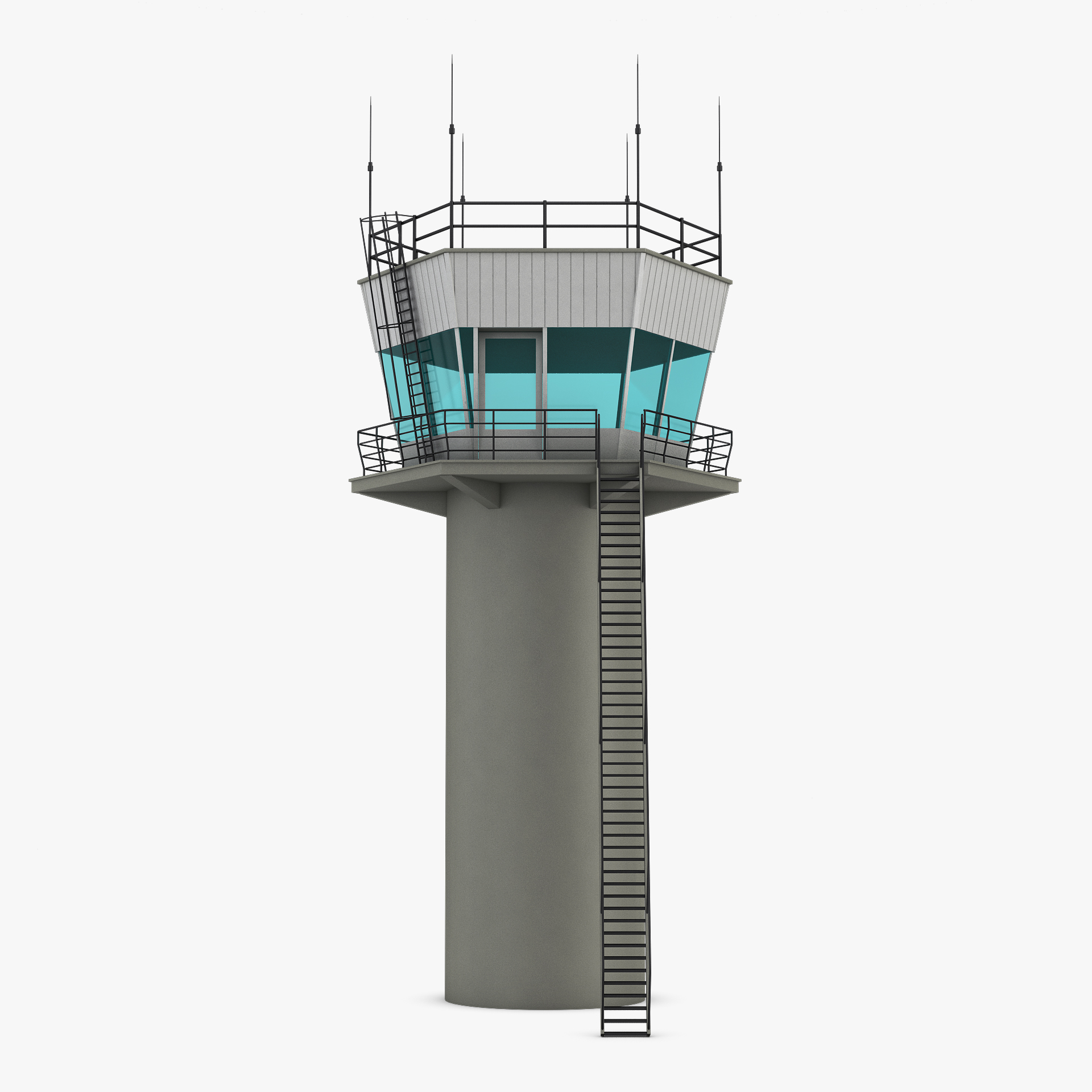 Airport Air Traffic Control Tower M 1 by Zurel | 3DOcean