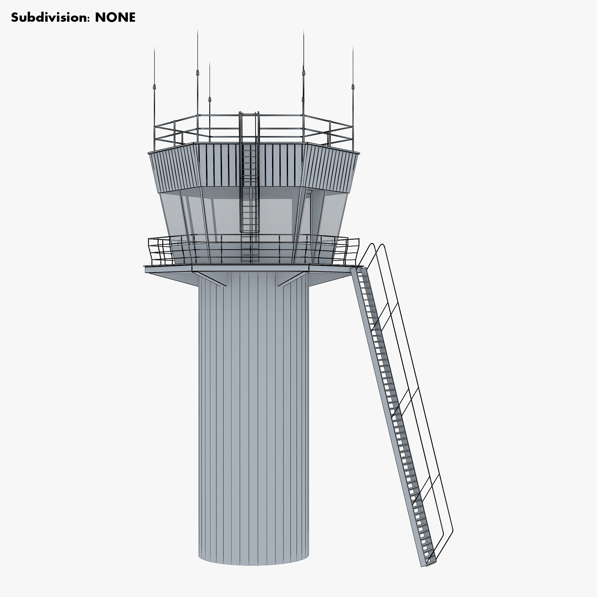 Airport Air Traffic Control Tower M 1 by Zurel | 3DOcean