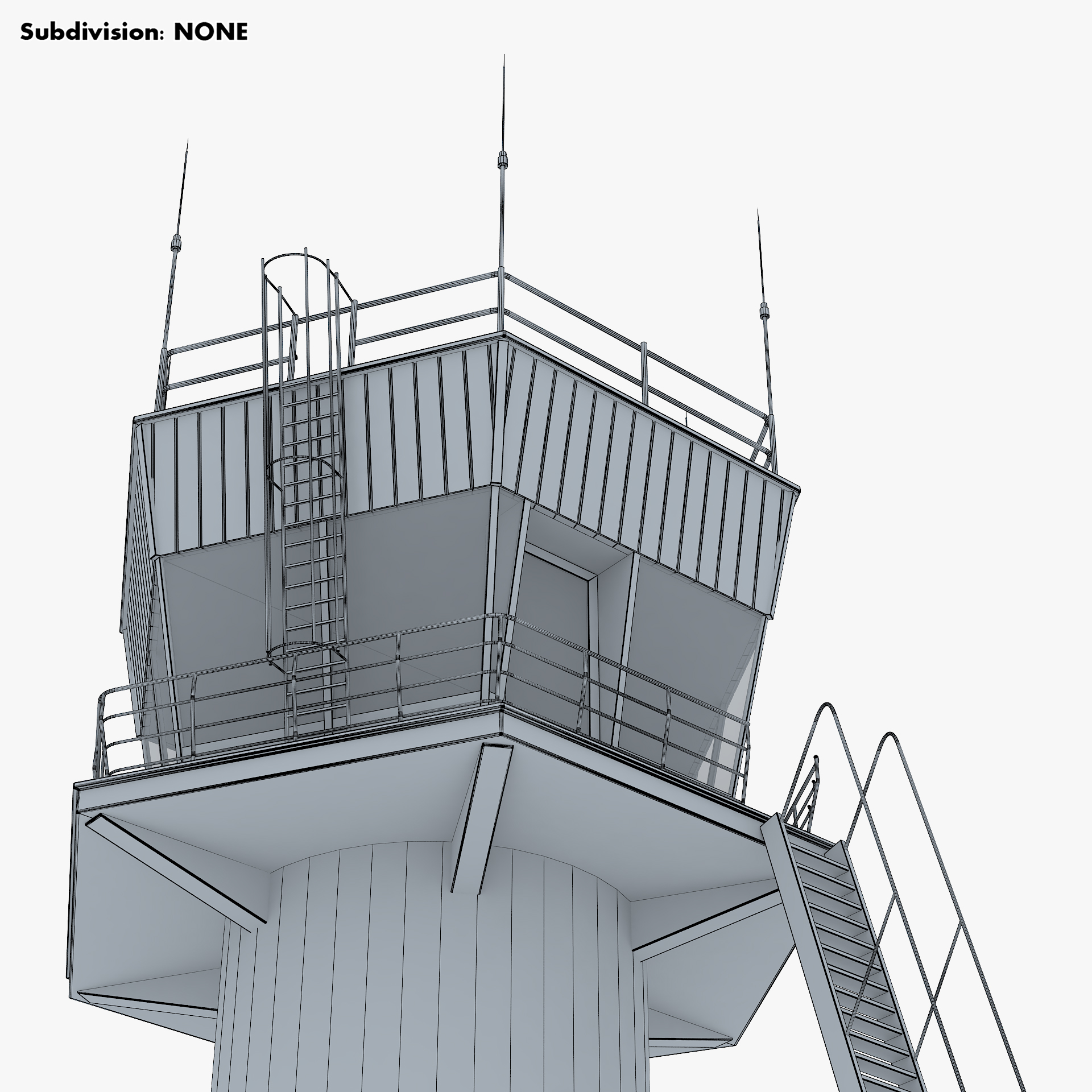 Airport Air Traffic Control Tower M 1 by Zurel | 3DOcean