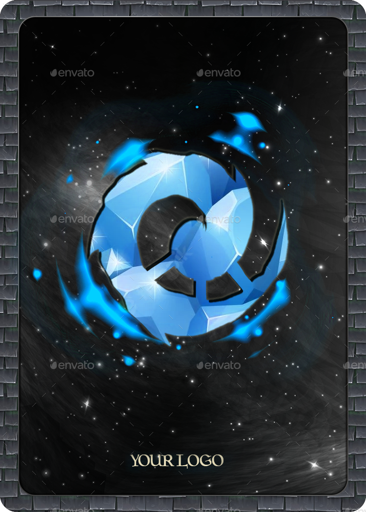 Full Project Trading Card Template V.2 by pakupena | GraphicRiver