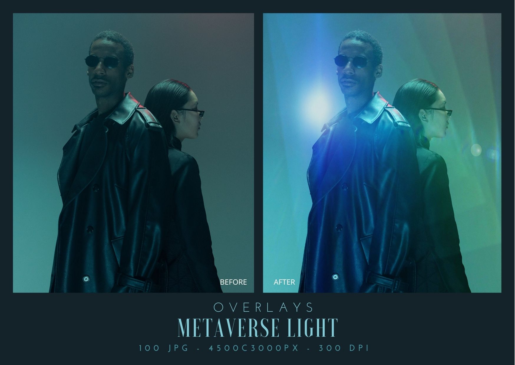 Realistic Metaverse Light Overlays, Add-ons | GraphicRiver
