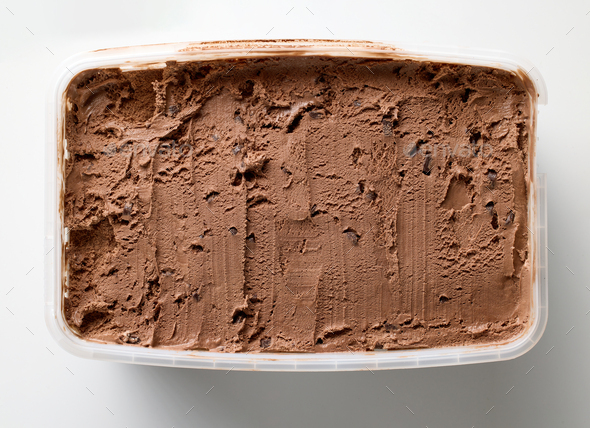 box of chocolate ice cream Stock Photo by magone | PhotoDune