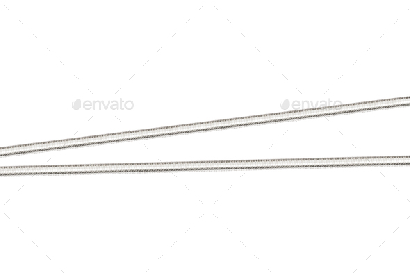 Steel metal hawser set isolated Stock Photo by photobalance | PhotoDune