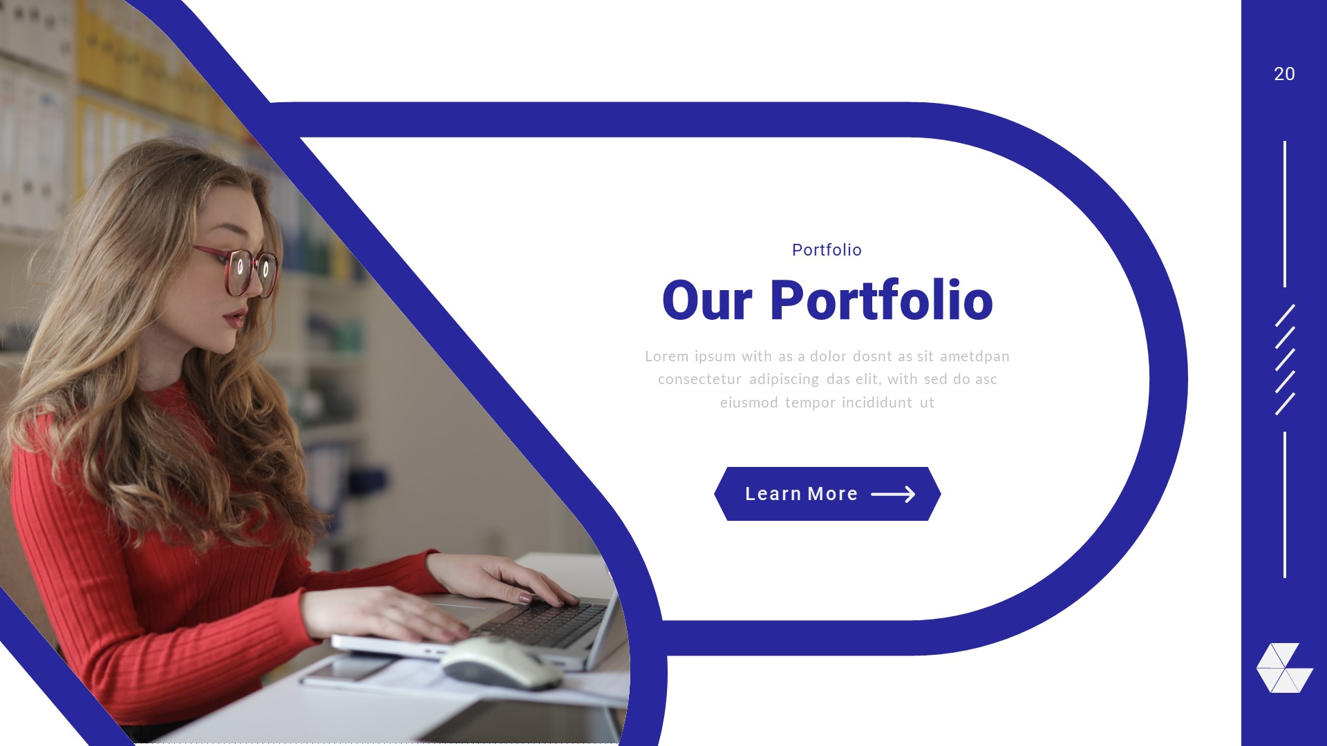 Infinite - Company Profile Google Slides Template, Presentation Templates