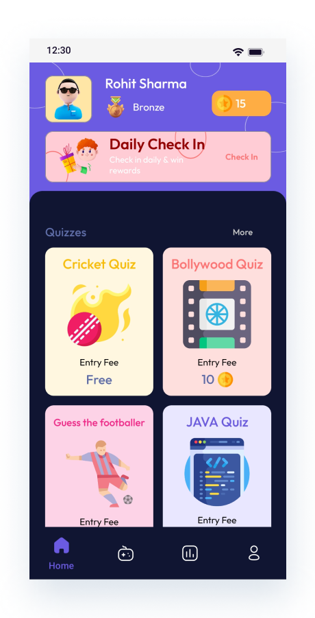Quizze | Android Quiz App |Android Gaming App | Android Studio Full App ...