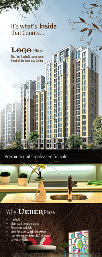 Real Estate Brochure, Print Templates | GraphicRiver